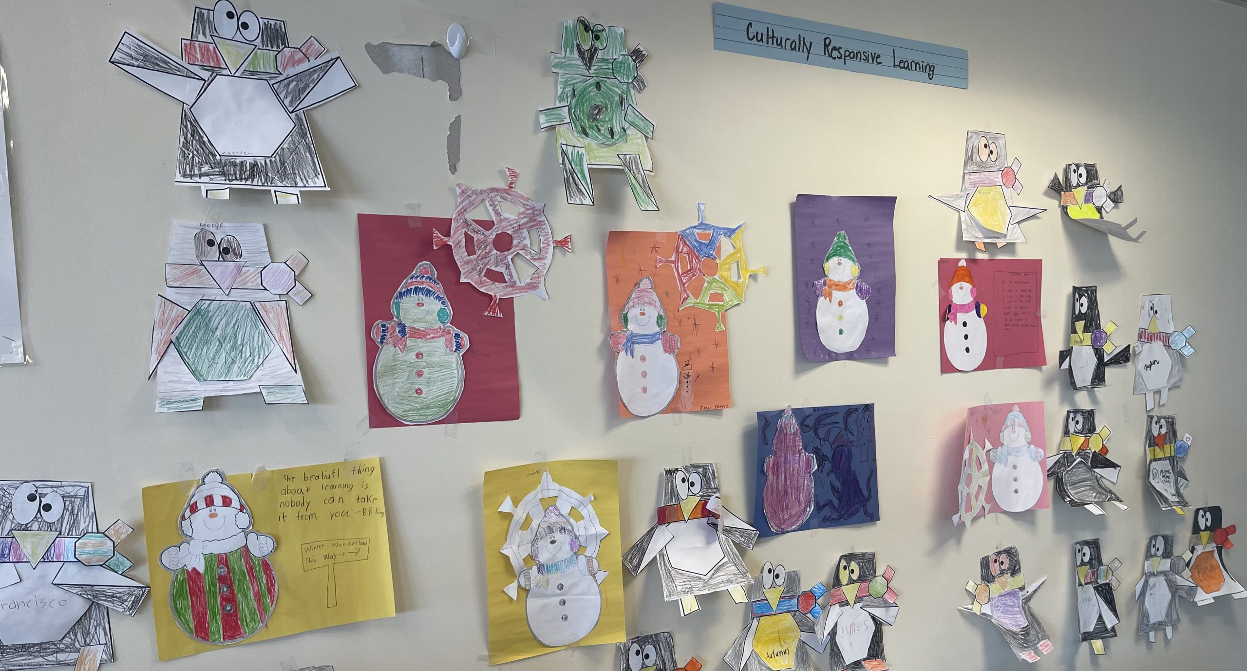 Happy Holidays from the PTA + Winter Wonderland Classroom Photos • PS/IS 499 PTA